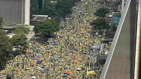 Ato De Bolsonaro Na Paulista Re Ne Mil Diz Ssp Levantamento Da