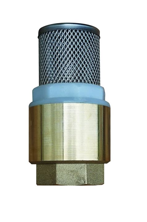Clapet Crépine avec clapet laiton crépine grille inox Cemo 9424