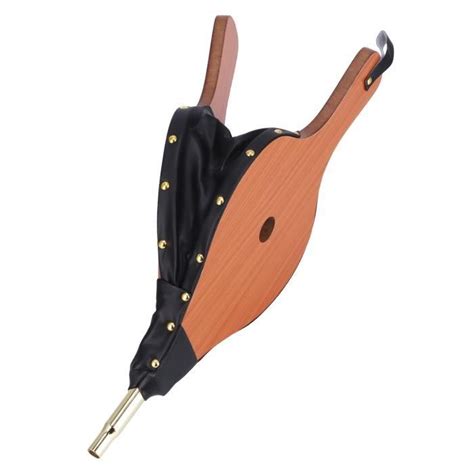SURENHAP Soufflet De Cheminée En Cuir Soufflet de cheminée à bois