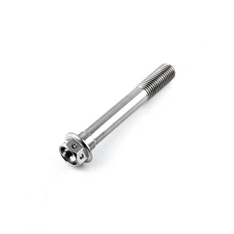 Titanium Race Drilled Hex Head Bolt M10 X 1 25mm X 70mm