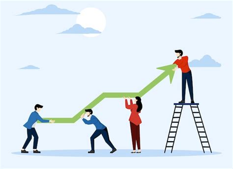 Premium Vector Work Together Or Working Together To Improve