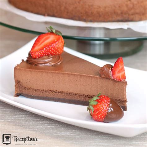 Čokoladna torta bez glutena Recepttura Recipe Čokoladna torta