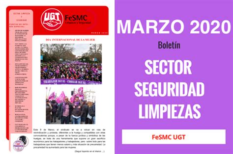 Sector De Seguridad Y Limpieza Revista Marzo 2020