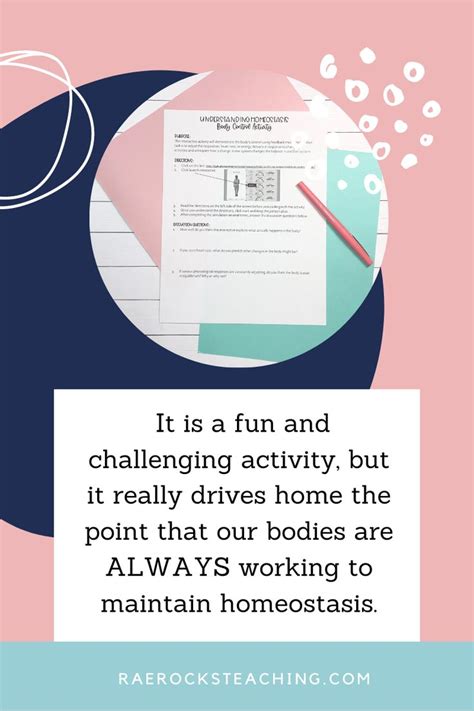 Three Simple Entertaining Ways To Teach How Homeostasis Maintains