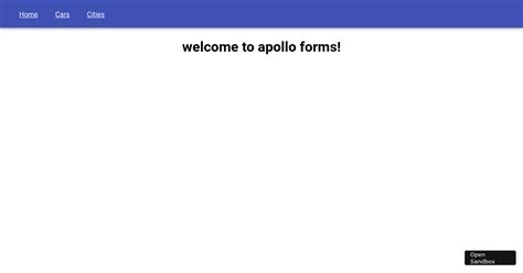 Killjoy2013 Forms Persistency With Apollo Cache Codesandbox