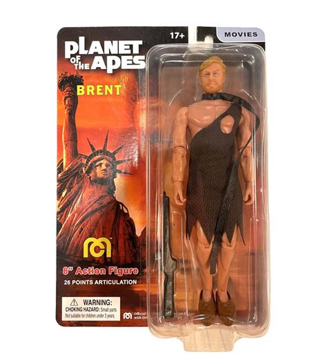 Brent Limited Edition figurine La Planète des singes Mego 20 cm