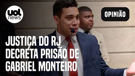 Gabriel Monteiro Juiz decreta prisão e ex vereador se apresenta à
