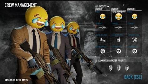 Crying Laughing Emoji Mask Payday 2 Mods Modworkshop