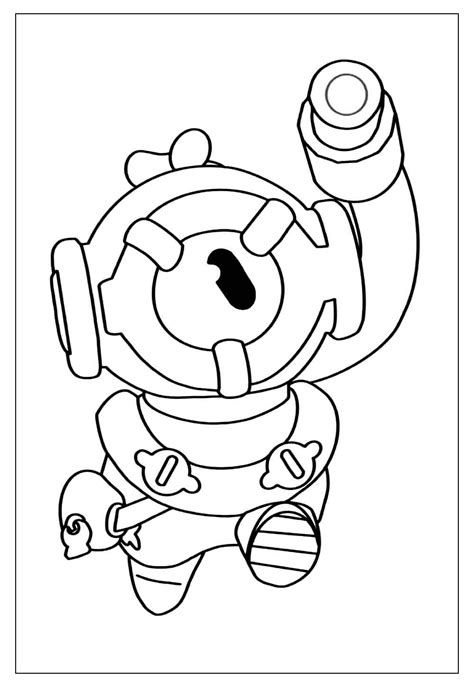 Desenhos De Brawl Stars Para Colorir E Pintar Tudo Para Colorir