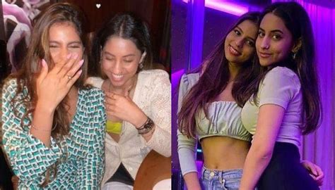Suhana Khan S Cousin Alia Chhiba Shared Their Kissing Pictures From