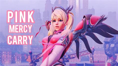 Pink Mercy Carry Overwatch 2 Masters Pink Mercy Gameplay Youtube