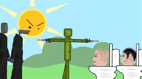 Melon Playground VS Skibidi Toilet Melon Playground X Skibidi Toilet