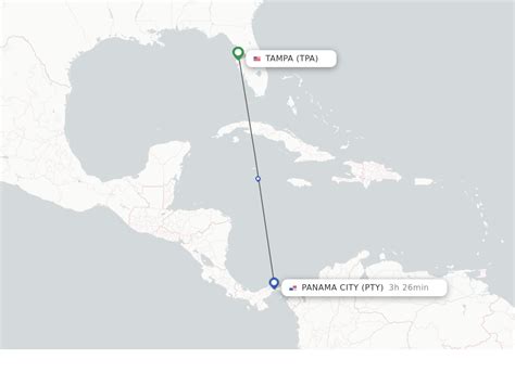 Direct Non Stop Flights From Tampa To Panama City Schedules