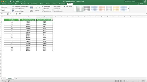 Cara Menghapus Tabel Di Excel Compute Expert