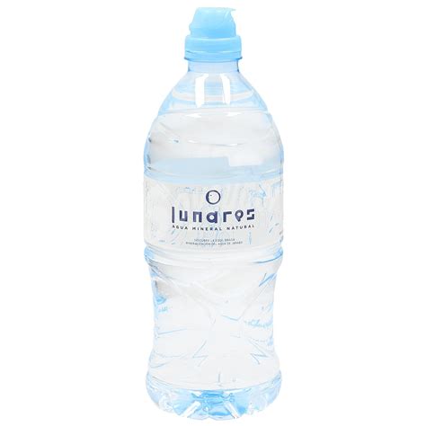 Lunares Agua mineral natural botella tapón sport 75 cl 75 cl