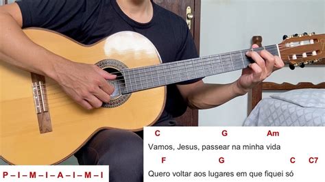 CURA SENHOR cura como tocar no violão letra e cifra Akkorde