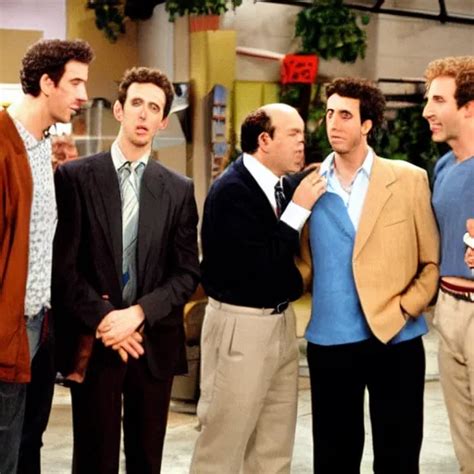 Thomas Middleditch Standing With Kramer Jerry Stable Diffusion OpenArt