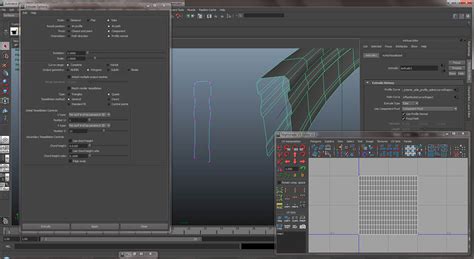 Maya Extrude Spline UV Mapping Problem Polycount