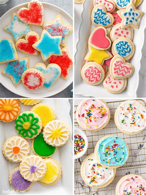 Cut Out Sugar Cookies No Chill Perfect For Decorating Belly Full