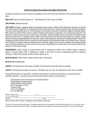 Fillable Online What Is The PERM Notice Of Filing Fax Email Print