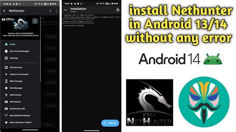 Nethunter In Android 14 How To Install Nethunter In Magisk Install