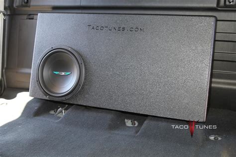 Toyota Tundra Ported Subwoofer Box Image Dynamics Idq V