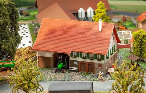 Erlebniswelt Modellbahn Faller H Gro Es Bauernhaus