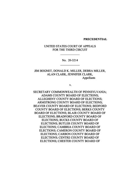 Fillable Online PRECEDENTIAL FOR THE THIRD CIRCUIT V United States