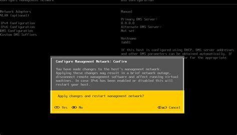 steps to configure ip address and hostname in vsphere esxi 7 laptrinhx news