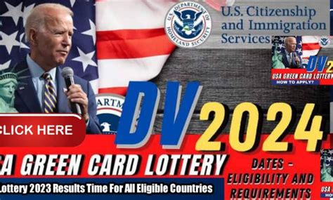 Dv Lottery Results Time For All Eligible Countries Check Now