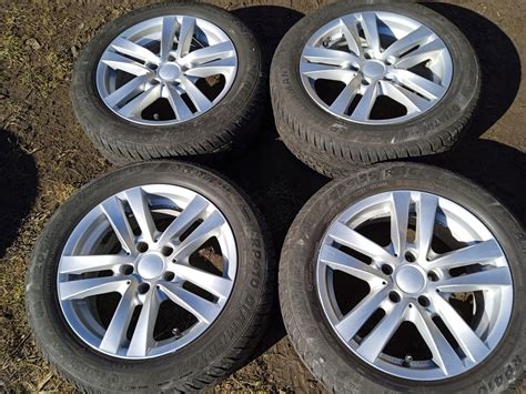 Felgi Aluminiowe 5x112 Mercedes C W203 C204 Opony 11920090182