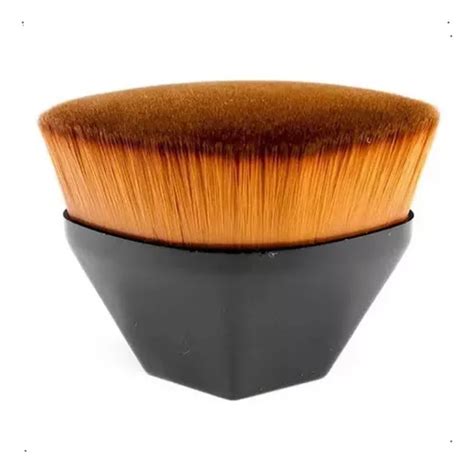 Pincel Maquiagem Para Base Hexagonal Mágico Kabuki Oval MercadoLivre
