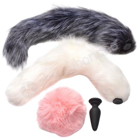 Buy Tailz Silicone Anal Plug 3 Interchangeable Tails Online