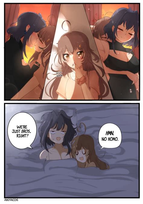 Ouro Kronii And Nanashi Mumei Hololive And 1 More Drawn By Anyacchi