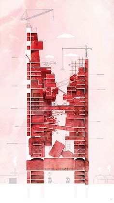 Section Elevation Drawings I In Fikir Mimari Sunum Mimari