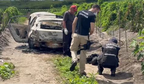 Alhandra Corpo Encontrado Carbonizado Dentro De Carro Pode Ser De