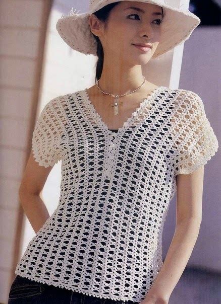 Blusas De Croch Modelos Lindos E Como Fazer Gr Ficos Receitas