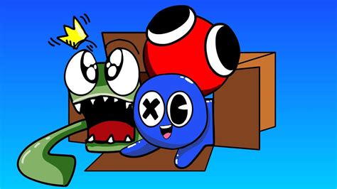 Rainbow Friends Babies Vs Box ANIMATION COMPILATION Roblox Rainbow