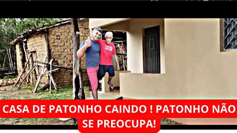 CASA DE PATONHO CAINDO PATONHO NÃO SE PREOCUPA chicomuseu