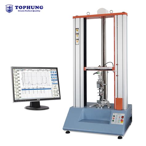 Computer Servo Control Universal Tensile Strength Tester Tophung