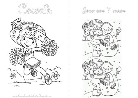 Fazendo A Minha Festa Para Colorir Moranguinho Livrinho De Atividades