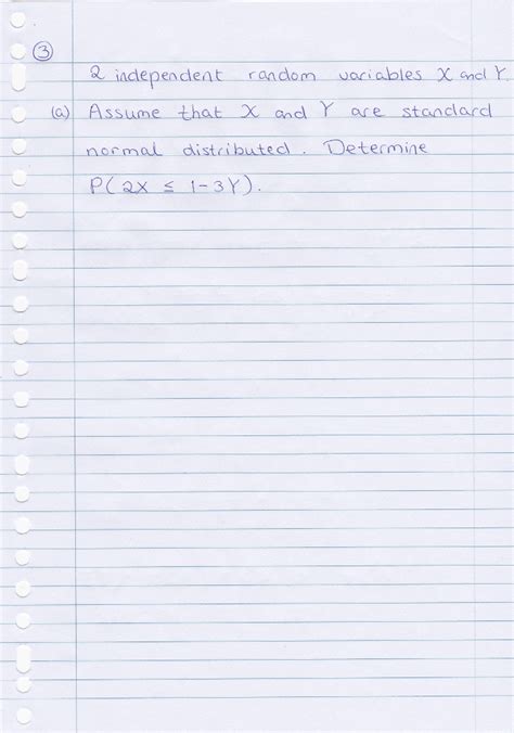 solved 2 independent random variables x and y a assume