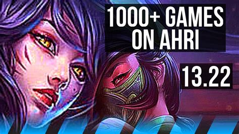 Ahri Vs Akali Mid M Mastery Games Dominating