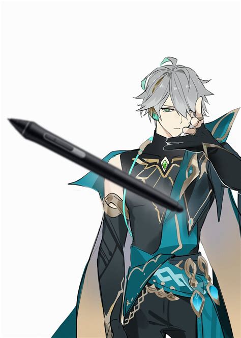 Alhaitham Genshin Impact Drawn By 0jae Danbooru