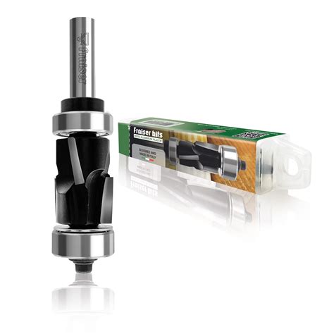 Fraiser Fraise à affleurer avec support supérieur de 8 mm pour bois