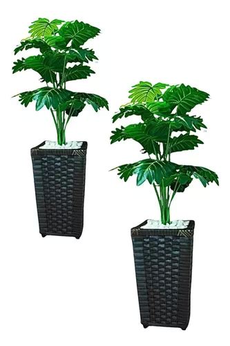 Kit Planta Artificial Arranjo Coqueiro Decora O Grande Frete Gr Tis