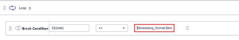converting a timestamp into a date codearts testplan user guide testing case advanced