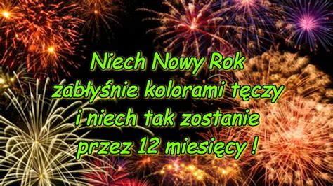 Yczenia Sylwestrowe Na Nowy Rok Youtube