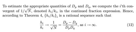 python how to calculate convergents of continued fraction with big denominator stack overflow
