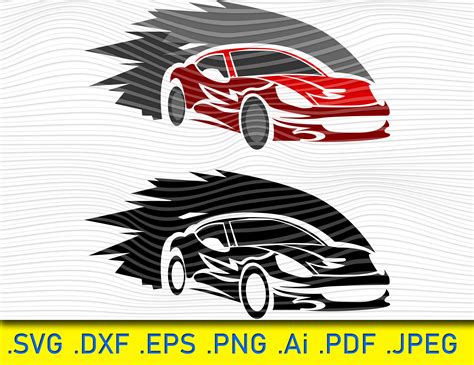 Carsports Car Svg Race Car Svg Car Svg Files For Cricut Etsy